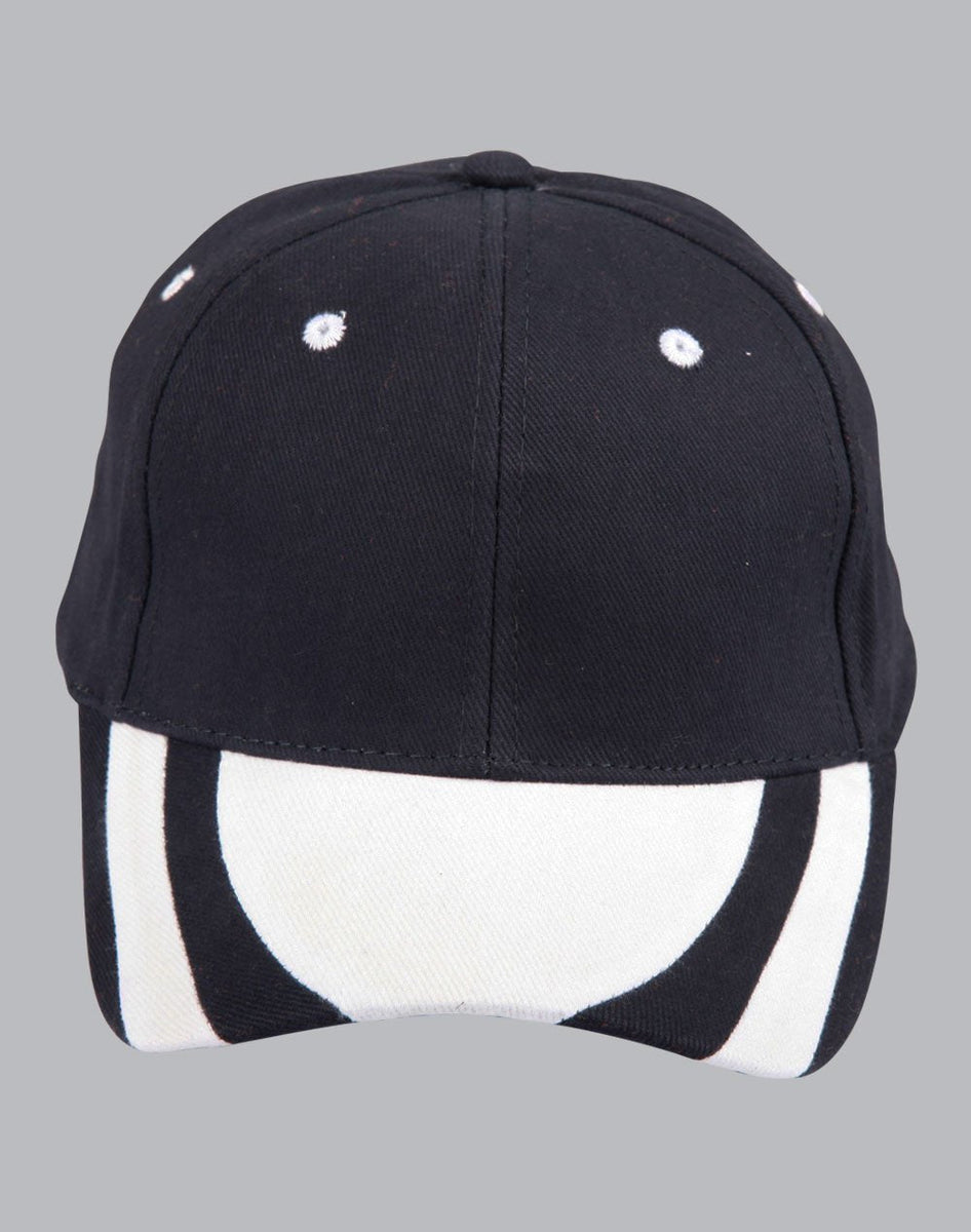Contrast Peak Cap – kustomteamwear.com
