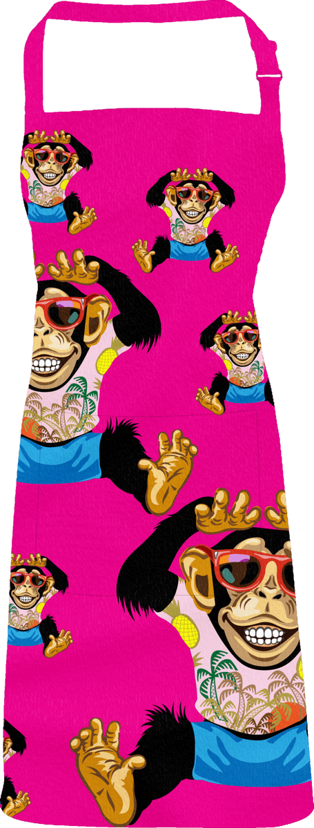 Cheeky Monkey Apron – kustomteamwear.com