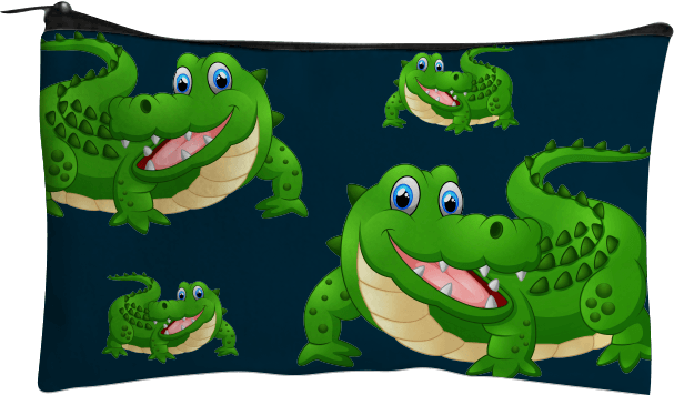 Crazy Croc Jumbo Pencil Case – kustomteamwear.com
