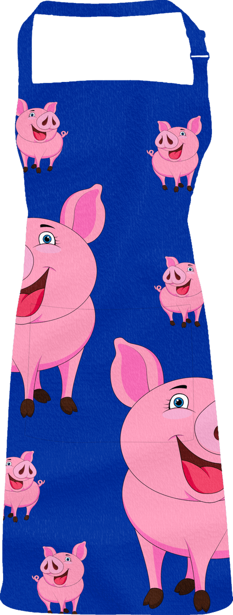 Percy Pig Apron – kustomteamwear.com