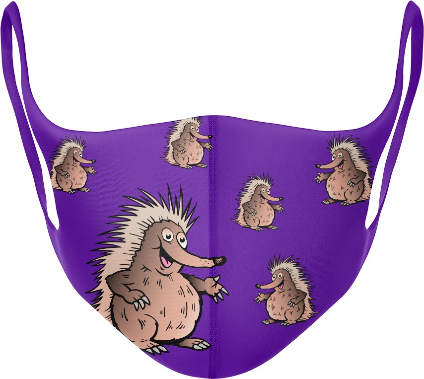 Spunky Echidna Masks – kustomteamwear.com