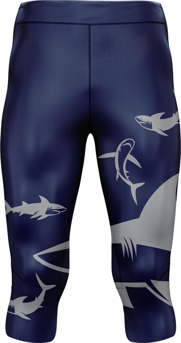 Swim With Sharks tights 3/4 or full length – kustomteamwear.com