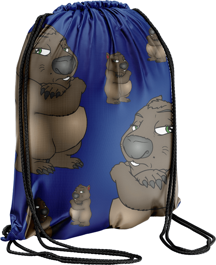 Wally Wombat Back Bag – kustomteamwear.com