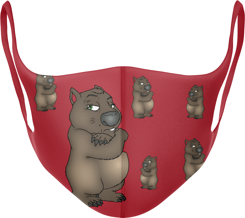 Wally Wombat Masks – kustomteamwear.com